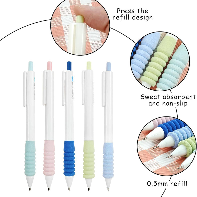 Refillable Gel Pens – 0.5mm Fine Tip – WYRD